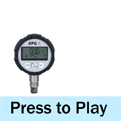 Digital Pressure Gauges with 0.25% Accuracy | APG Sensors